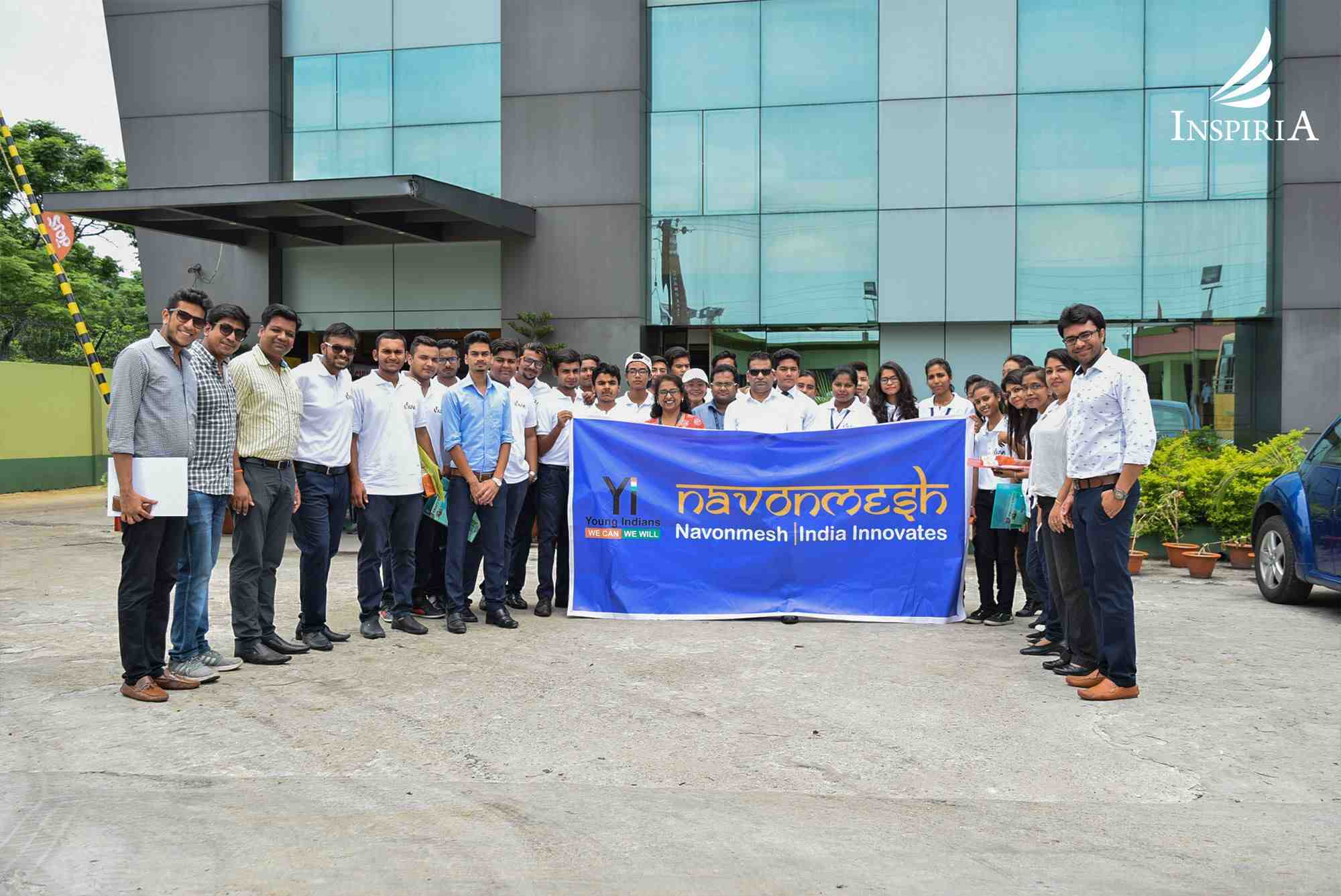 Inspiria Yuva Members visit to Evergreen Tea Factory